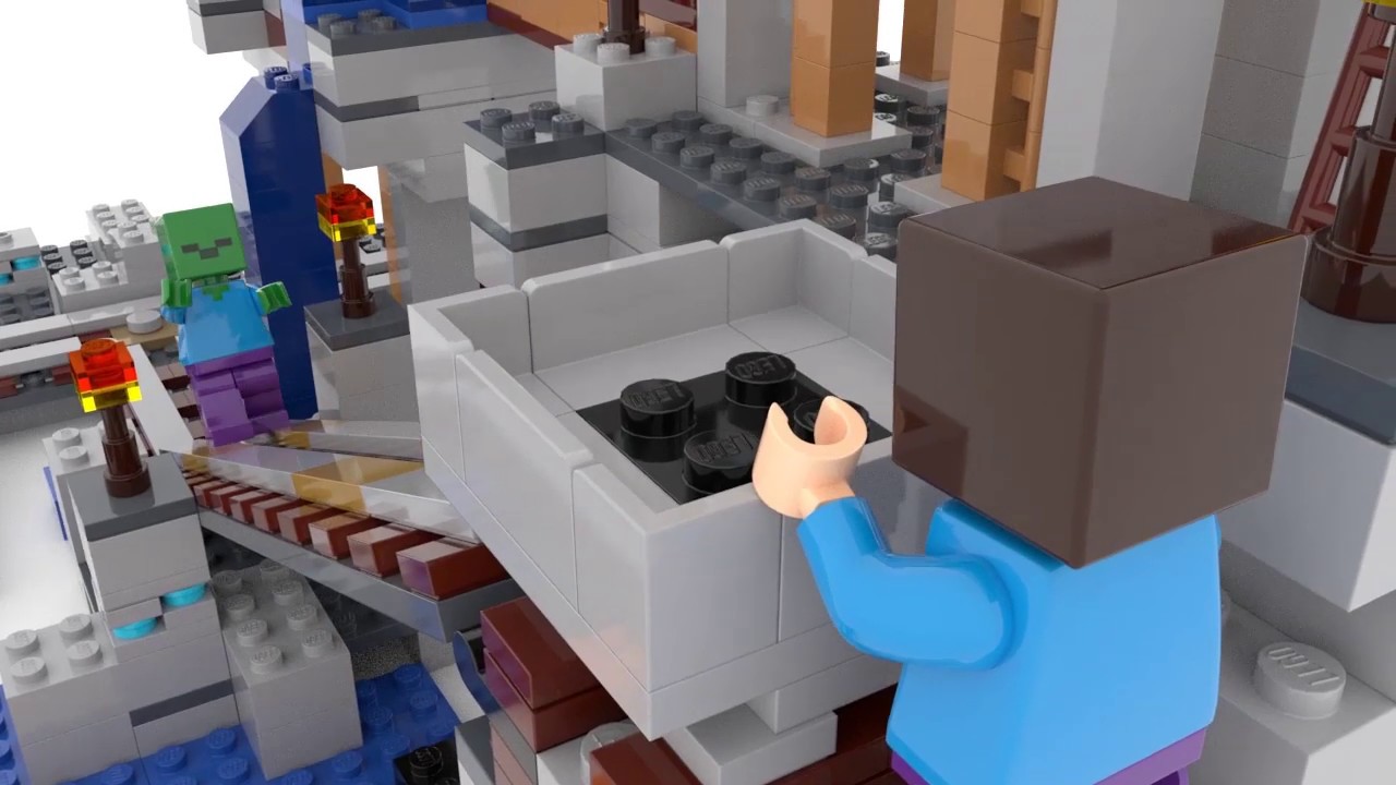 LEGO MINECRAFT The Mine Cartoon Animation - YouTube