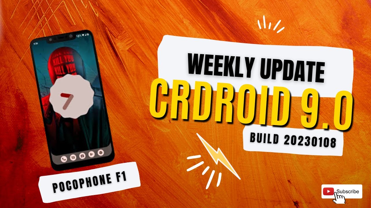 crDroid v9.0 WEEKLY UPDATE | Build 20230108 | Android Custom Rom ...
