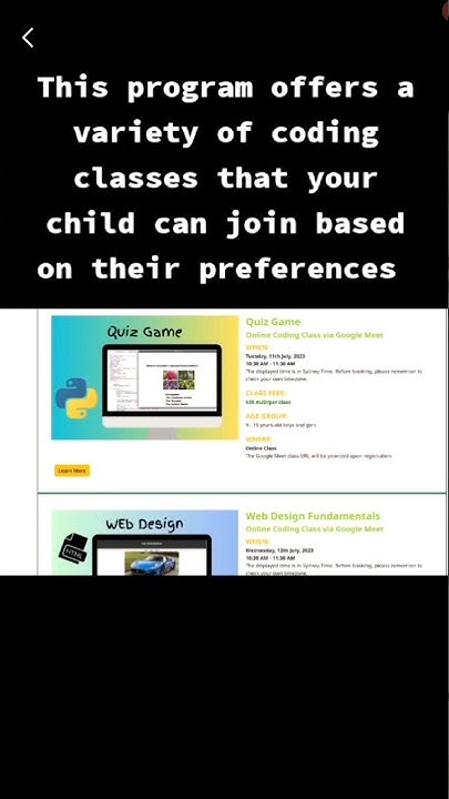 #OnlineCodingClass #SchoolHolidays #CodingClasses #coding #CodingForKids #sydney #australia ...