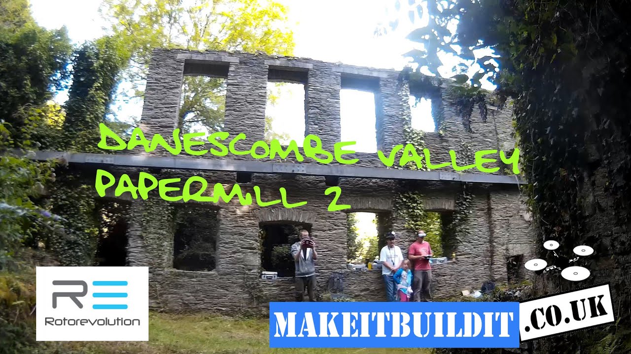 Danescombe Valley Paper Mill 2: Flight of the RE180 Tilt - YouTube