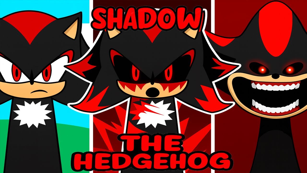 My Sprunki OC: Shadow (From Shadow The Hedgehog) - YouTube