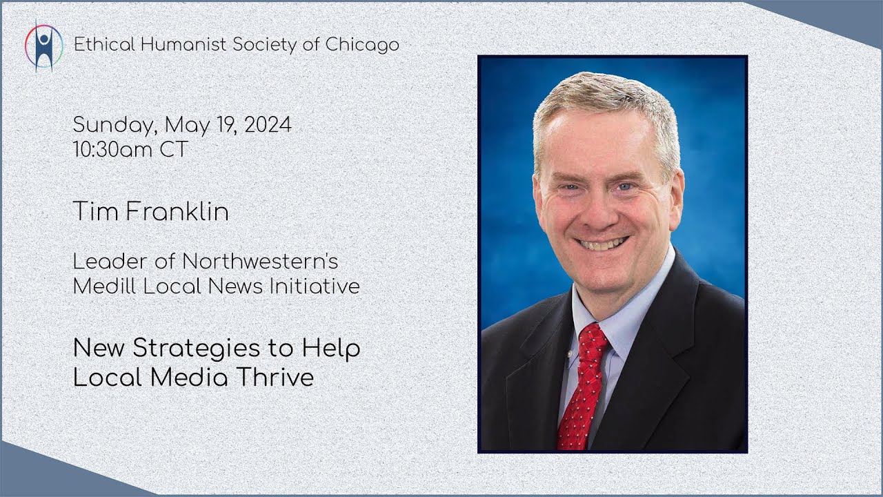 Tim Franklin "New Strategies to Help Local Media Thrive" - YouTube
