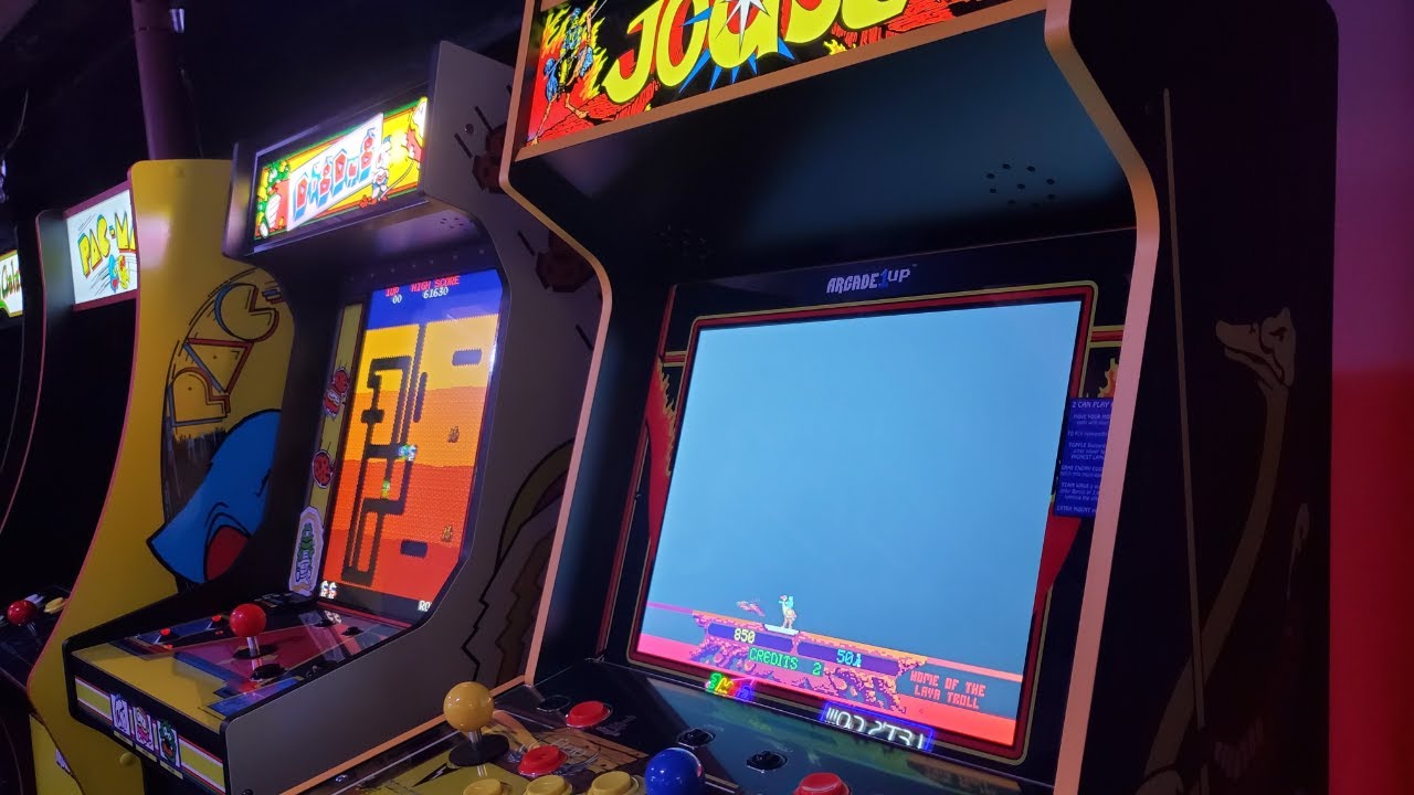 LIVE Mod Replacement of Arcade1Up Joust TN Monitor - YouTube