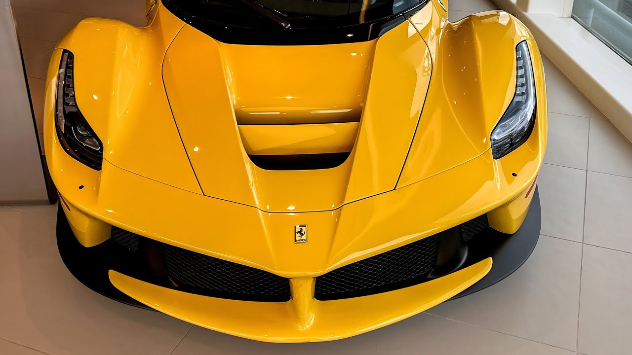 Ferrari La Ferrari (1 of 500) In Giallo Modena, 812 GTS & 812 Superfast ...