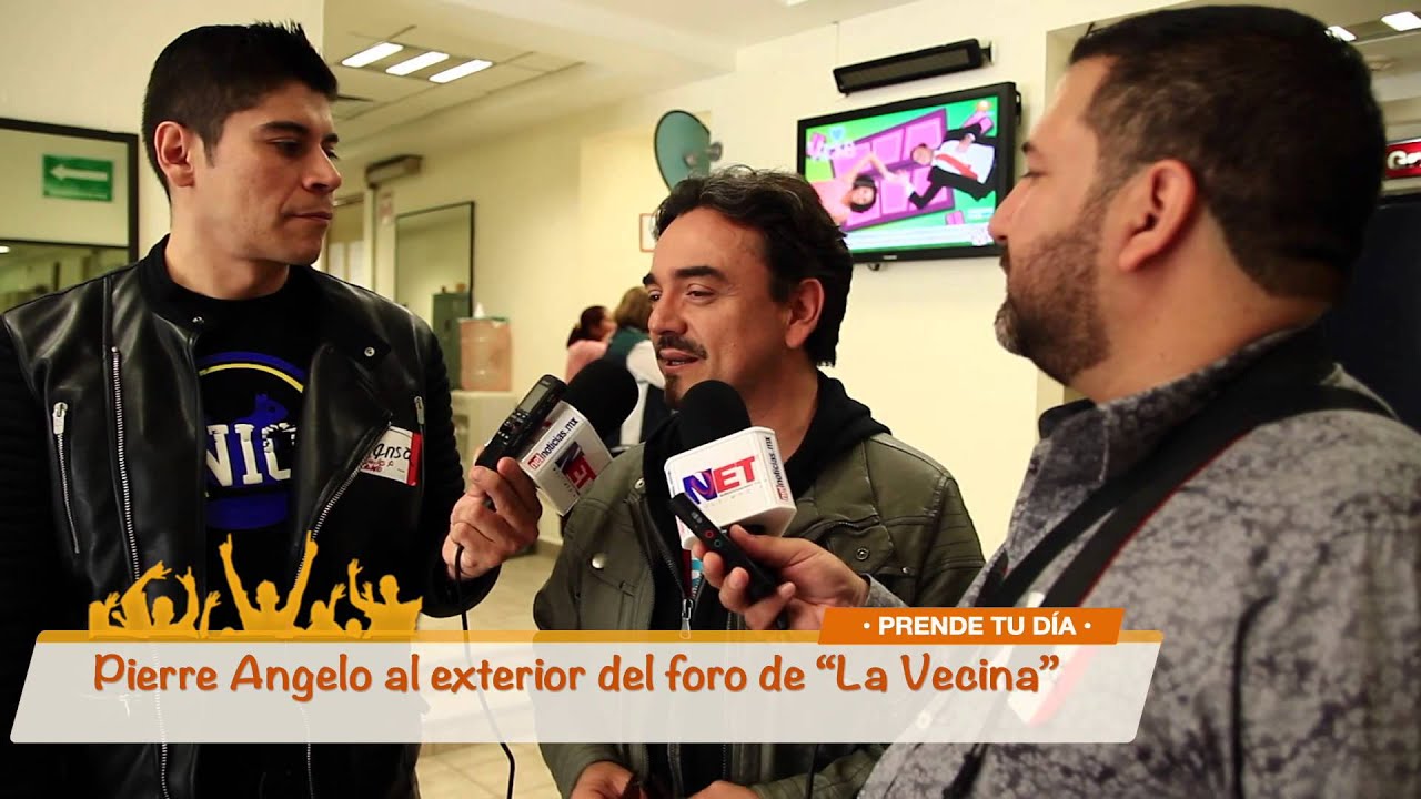 Entrevista exclusiva con Pierre Angelo para "Prende tu día" - YouTube
