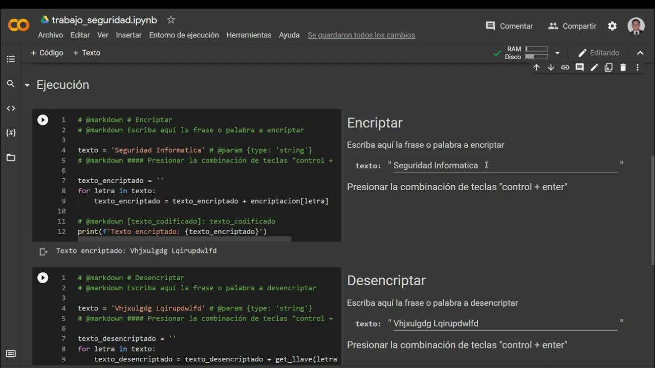 Cifrado César en Python - YouTube