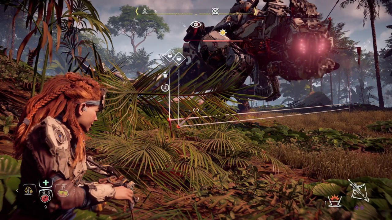 Horizon Zero Dawn™ (PS4) - Redmaw - Gameplay - Hard - YouTube
