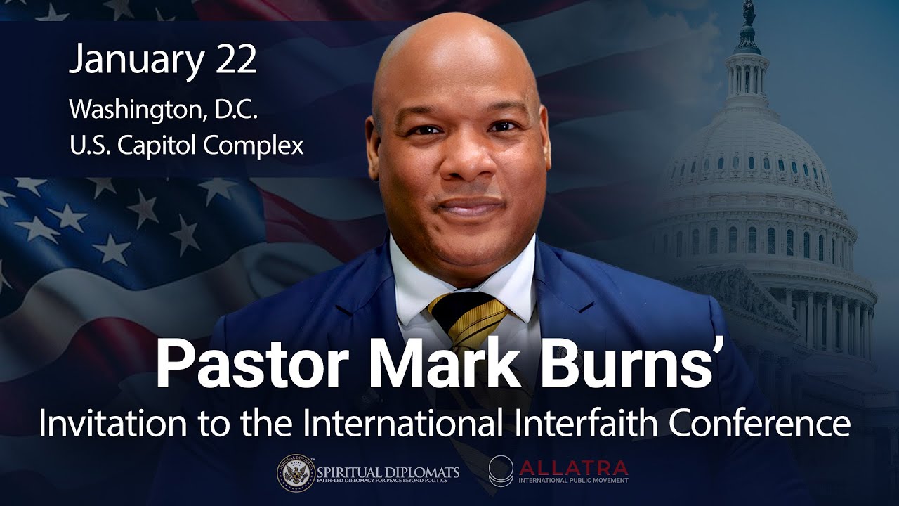 Pastor Mark Burns Invites to Spiritual Diplomats Interfaith Conference ...