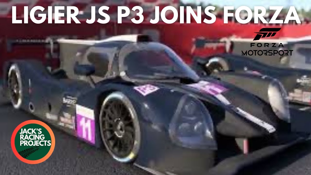 Forza's First LMP3 Car! Ligier JS P3 is in Forza Motorsport - YouTube