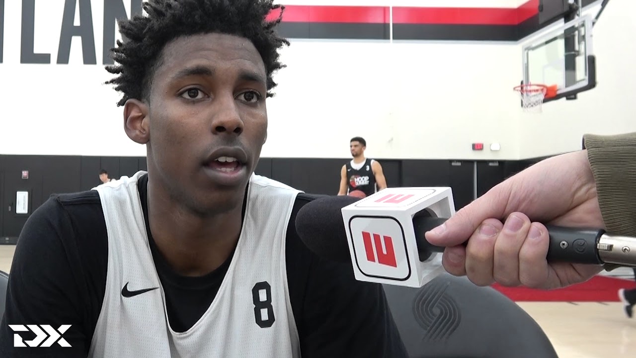 Jaylen Hoard Nike Hoop Summit Interview - YouTube