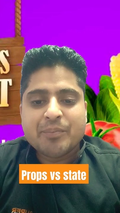 Props vs state - YouTube