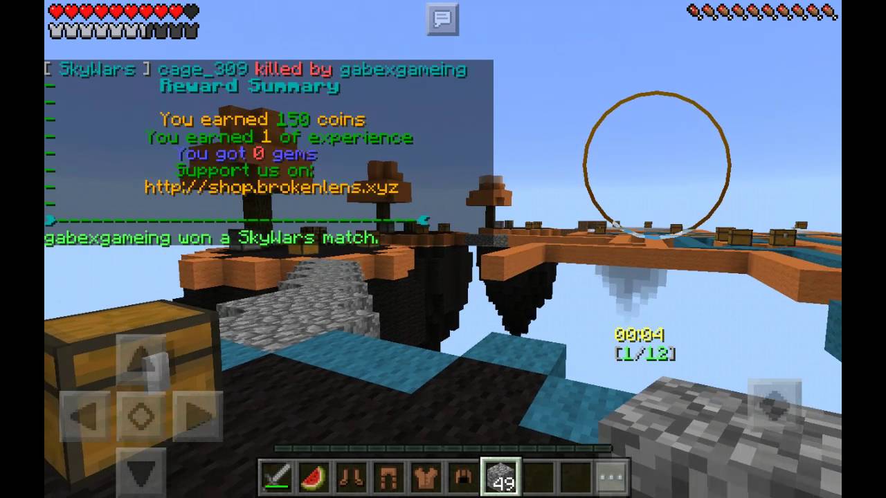 Minecraft PE my microphone - YouTube