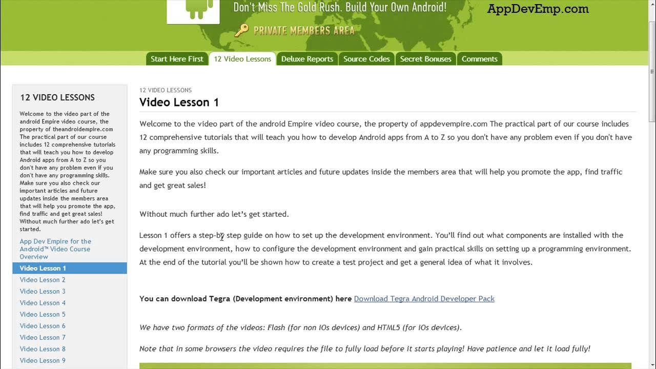 How To Make Android Apps And Games From Scratch - YouTube