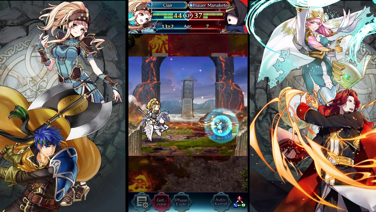 FEH: Chain Challenge Book II Ch. 3&4 Extreme, 1 Team only - YouTube