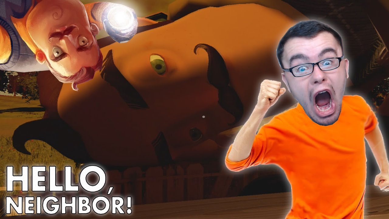 Hello Neighbor #1 Gameplay | GIANT INTRUDER WATCH OUT!!!! - YouTube