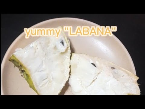 first time eating "LABANA" - YouTube