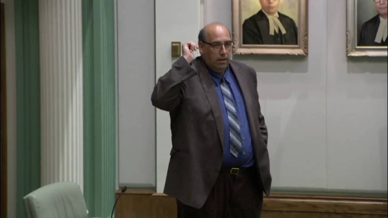 Paul Lane - MHA for Mount Pearl - Southlands speaking in the House of ...