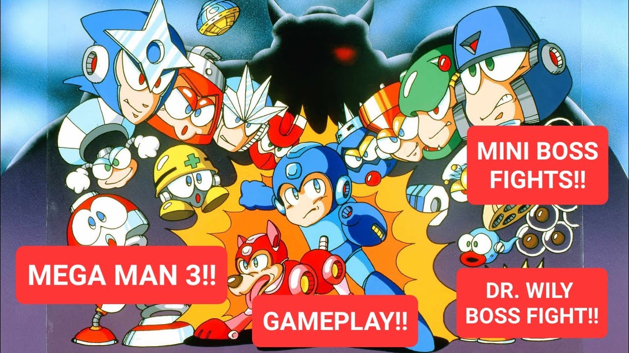 MEGA MAN 3!! *LEGACY COLLECTION* (GAMEPLAY)🔥💯 - YouTube
