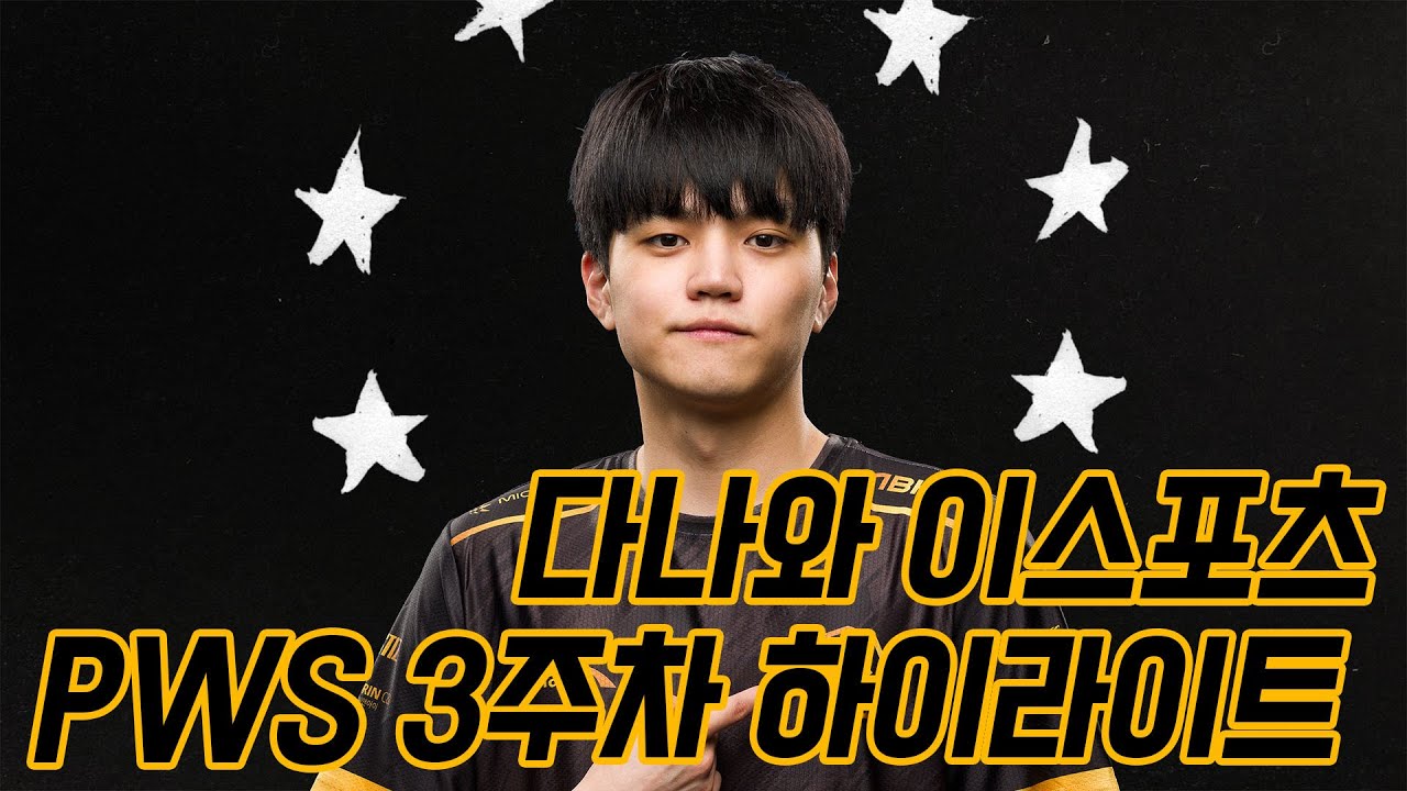 [DNW HIGHLIGHT] 다나와 이스포츠 PWS2 3주차 하이라이트 - YouTube