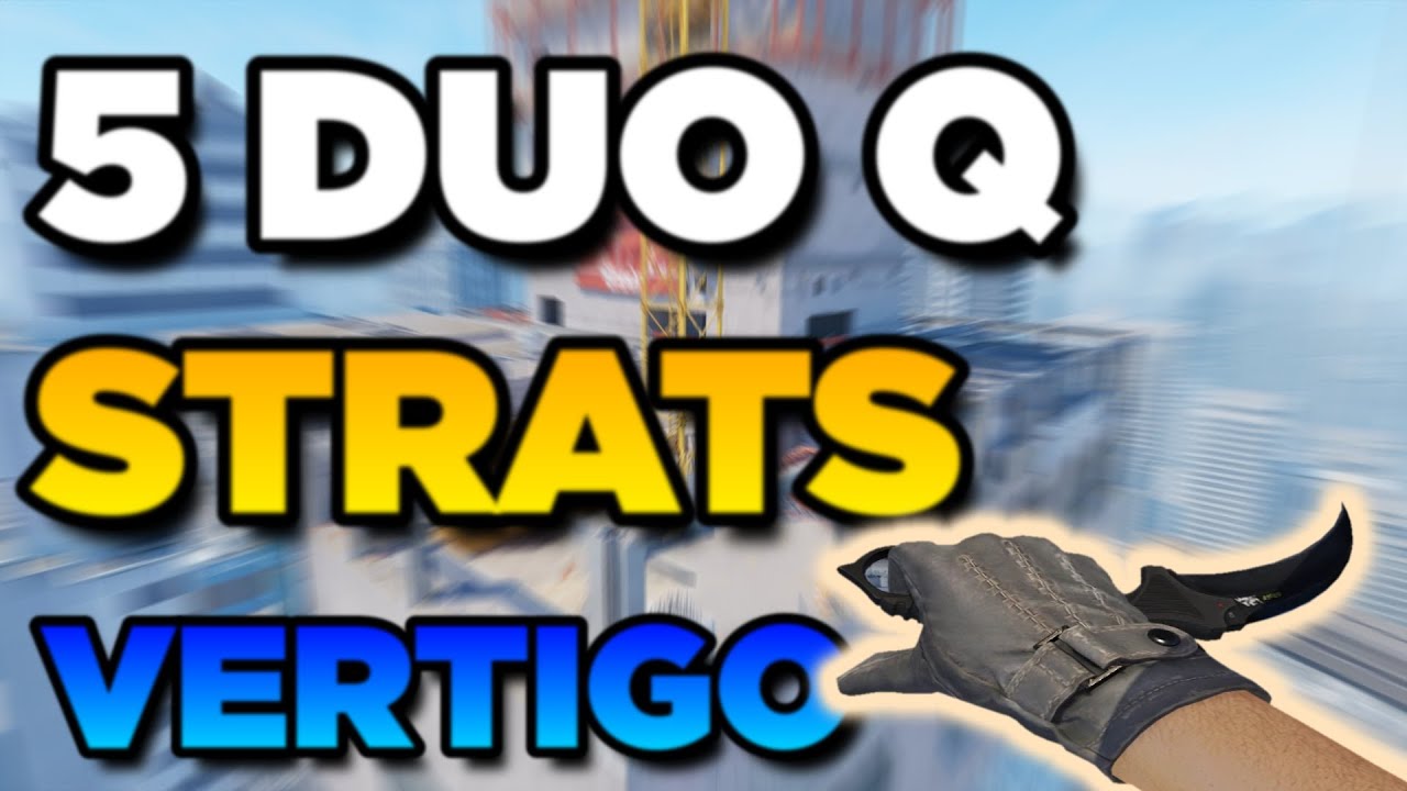 TOP 5 DUO T SIDE STRATS For VERTIGO CS2 - YouTube