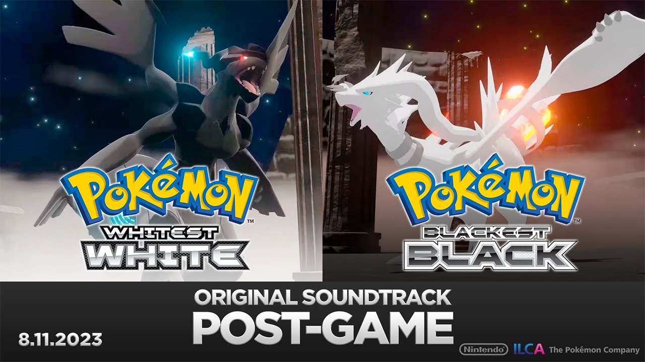 Pokémon Blackest Black & Whitest White: POST-GAME Original Soundtrack ...