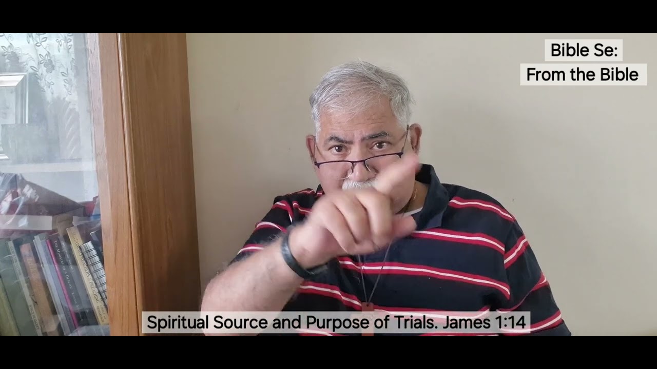 Spiritual Source and Purpose of Trials. James 1:14 - YouTube