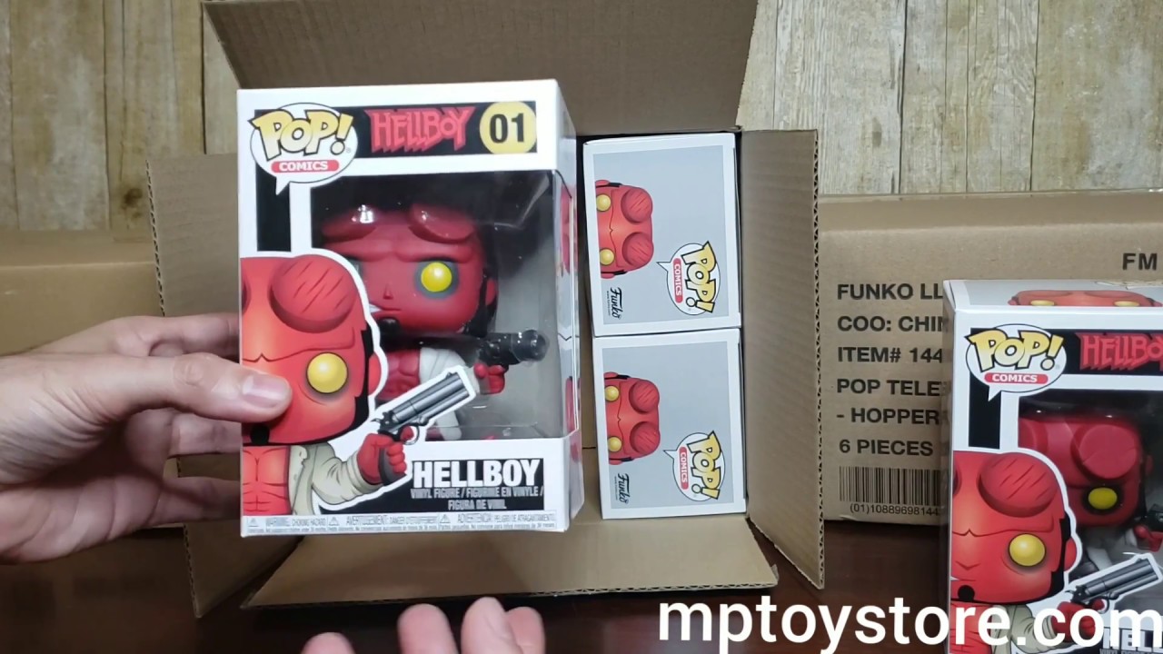 3 Chase Unboxing and Product Showcase: Funko Order- Hellboy #01, Halo ...