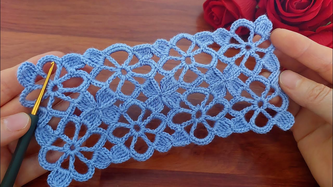 Wonderful and Beautiful Flower Crochet Pattern for Beginners -Learn How ...