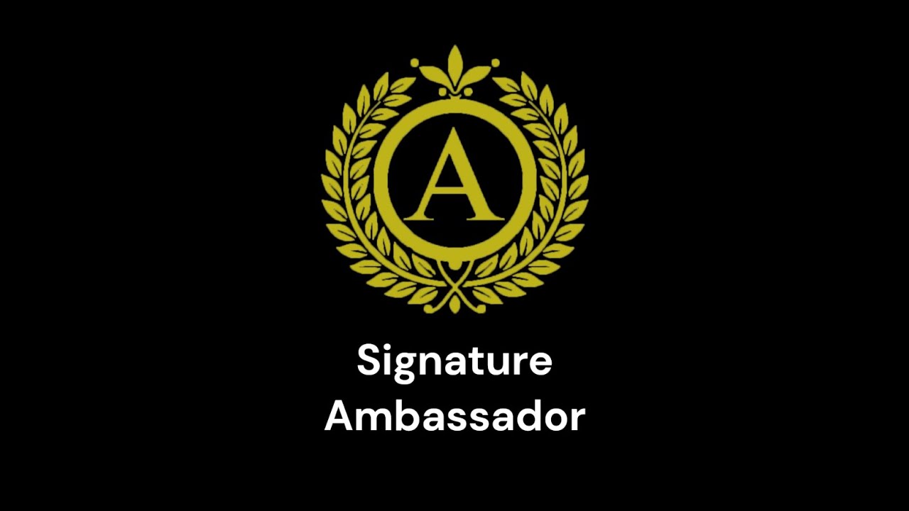 Signature Ambassador Class - YouTube
