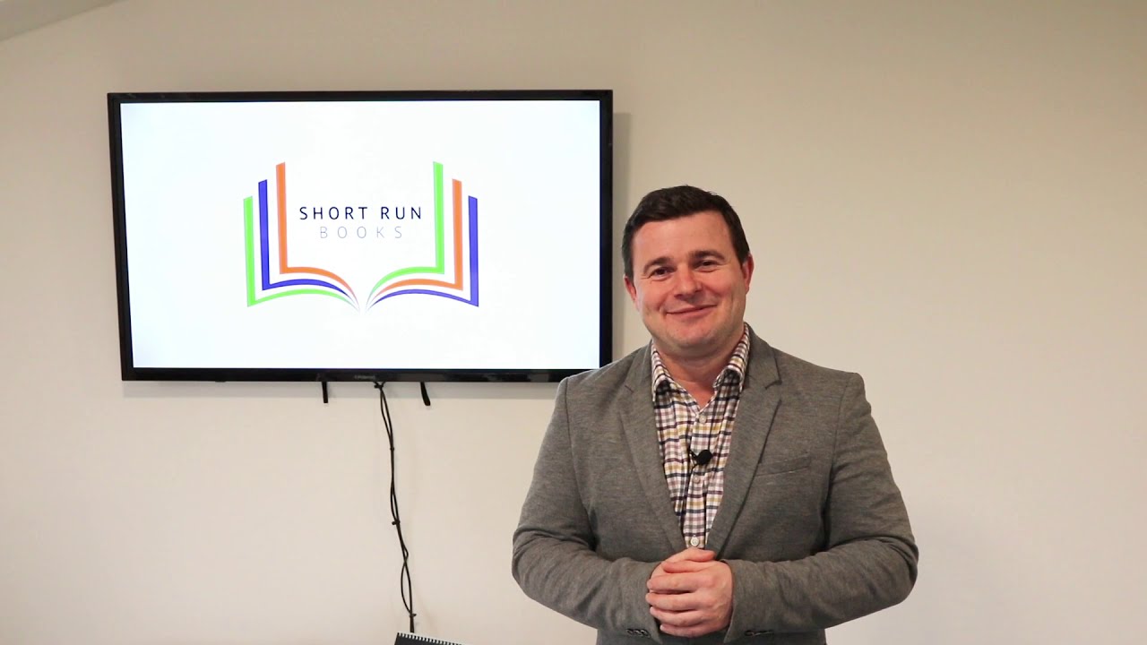 Want your book printed? Welcome to Short Run Books - YouTube