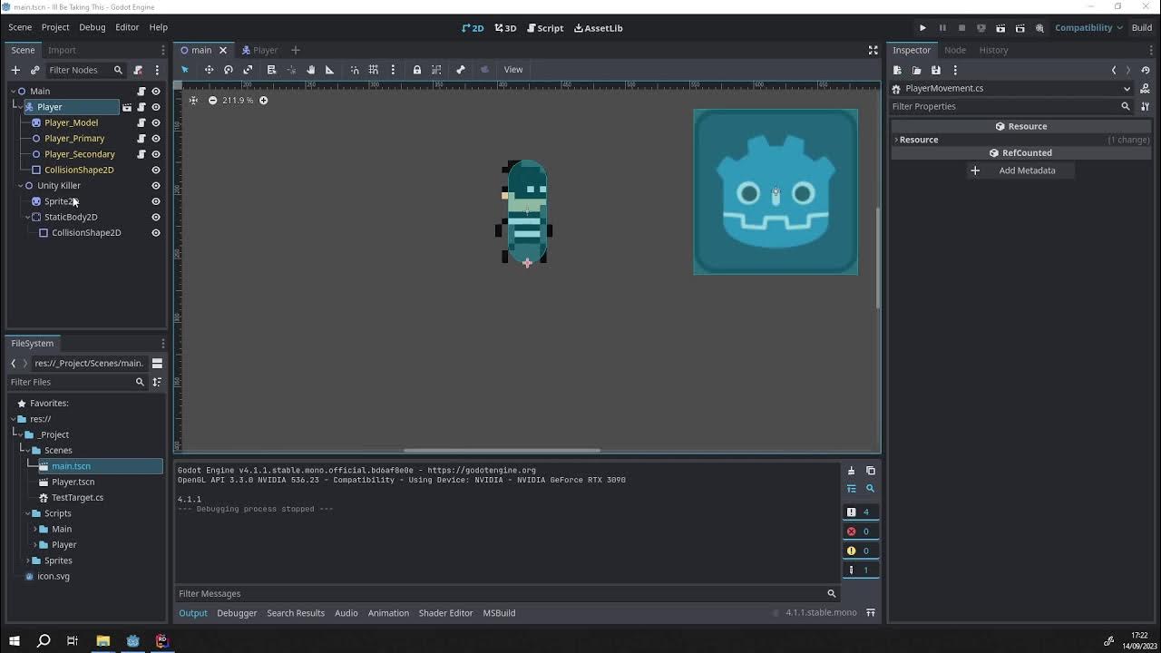 Game Dev Stream #1 - THIEF - Learning GODOT because Unity 💀 - YouTube