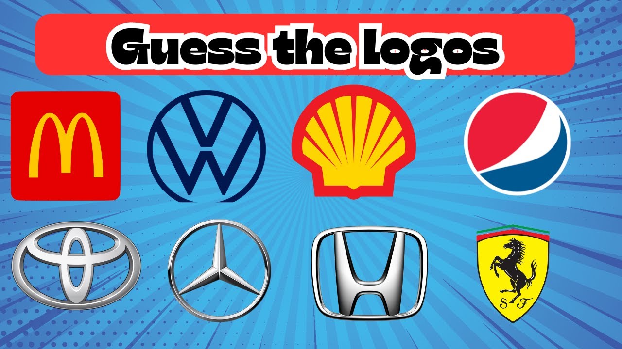 Guess the Logo Quiz | Can You Guess the 36 Logos? - YouTube