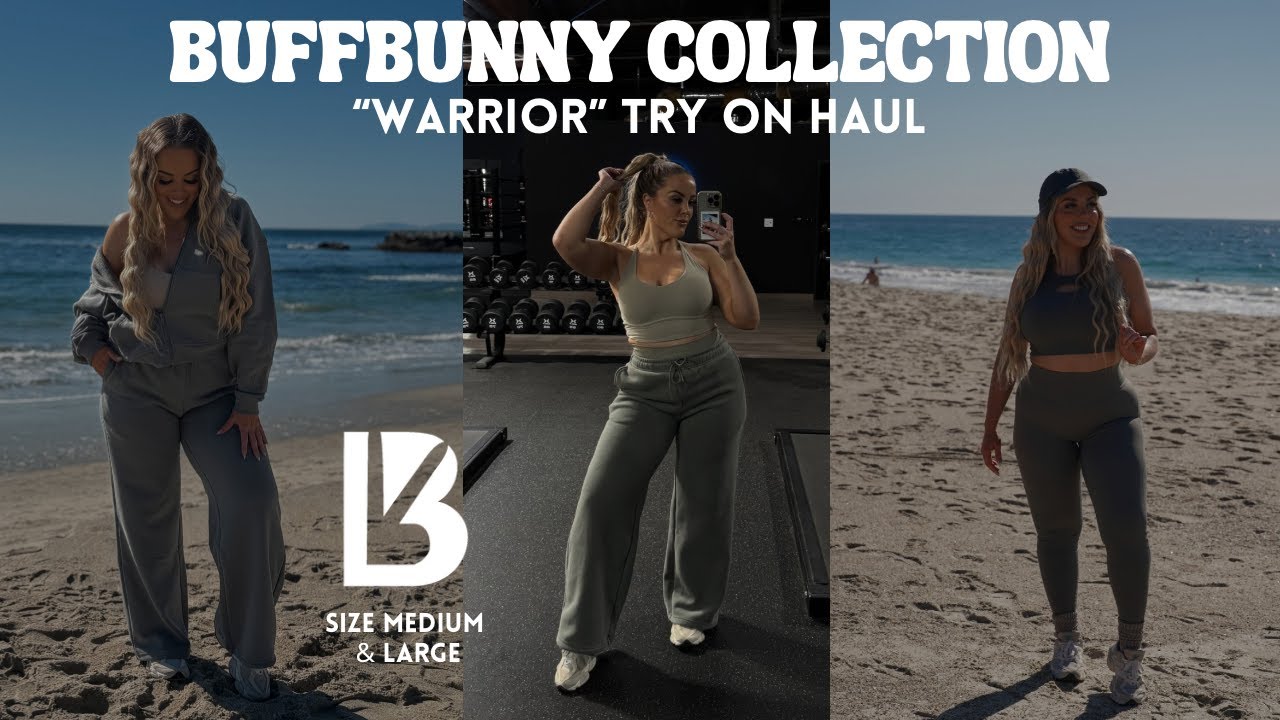 BUFFBUNNY "WARRIOR" COLLECTION REVIEW & TRY ON HAUL | SIZE MEDIUM ...