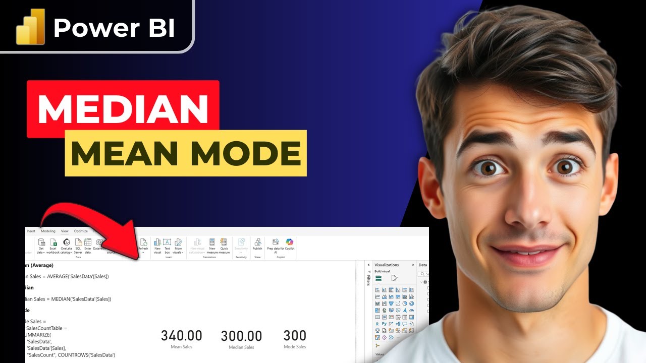 How To Use Median, Mean And Mode In Power BI (Easiest Way) (2026 Guide ...
