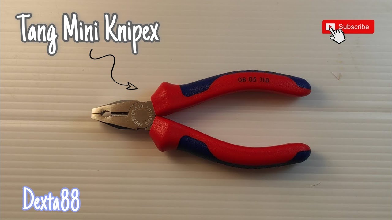 Review Tang Mini Knipex 08 05 110 || by Taro Taro - YouTube