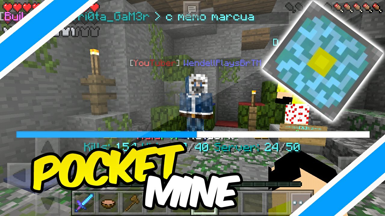 POCKETMINE PARA A VERSÃO 0.15.1 DO MINECRAFT PE [ DOWNLOAD ] - YouTube