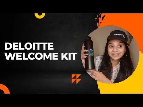 Deloitte welcome kit 2023 || CA Fresher - YouTube