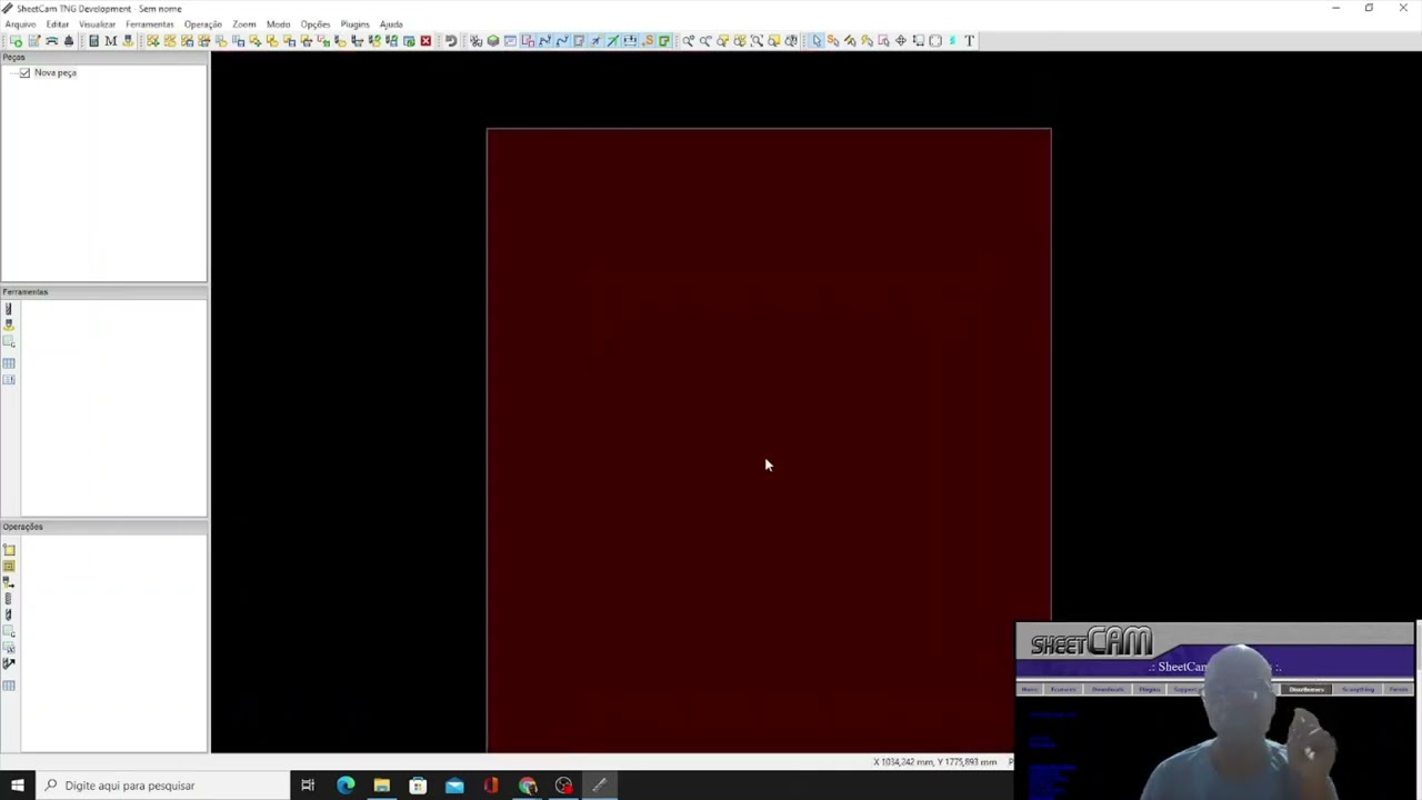 Primeiros Passos com Sheetcam - YouTube