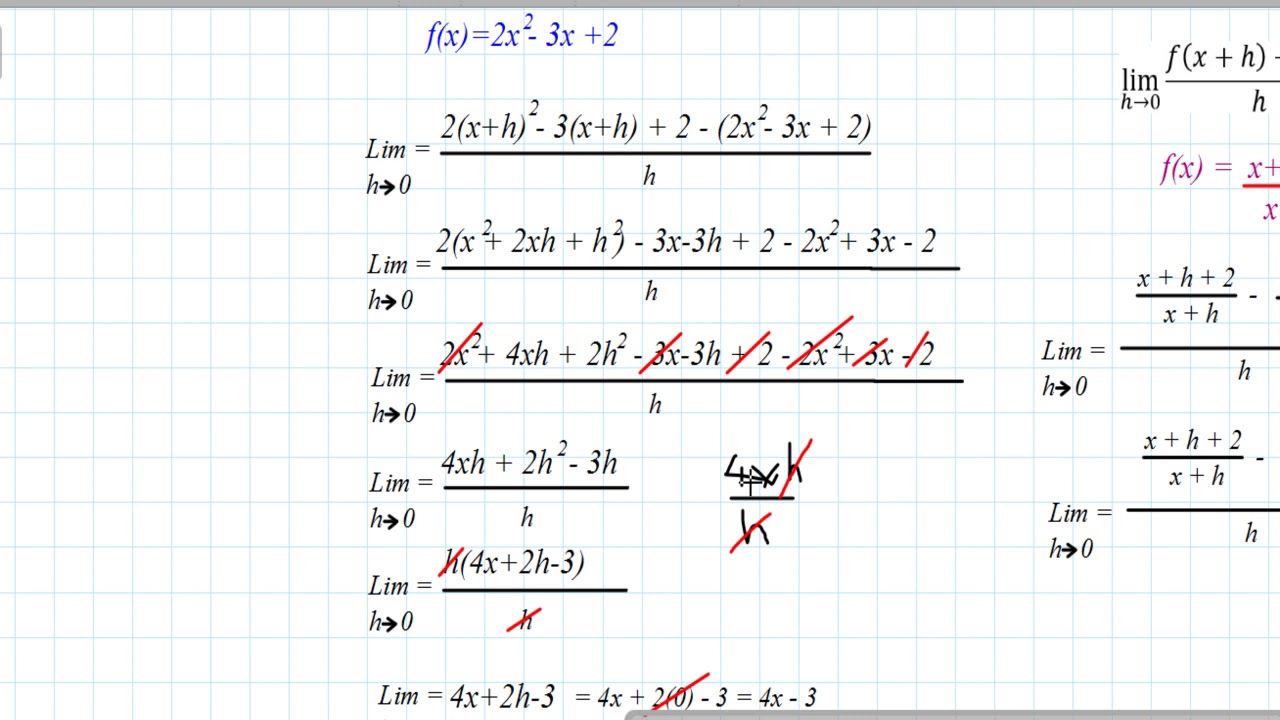 2DO BGU - Límite de Cociente Incremental - YouTube
