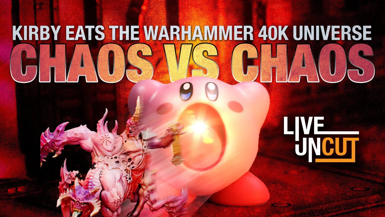 Chaos vs Chaos Fan Interactive Live Stream! Kirby vs the 40k universe - YouTube