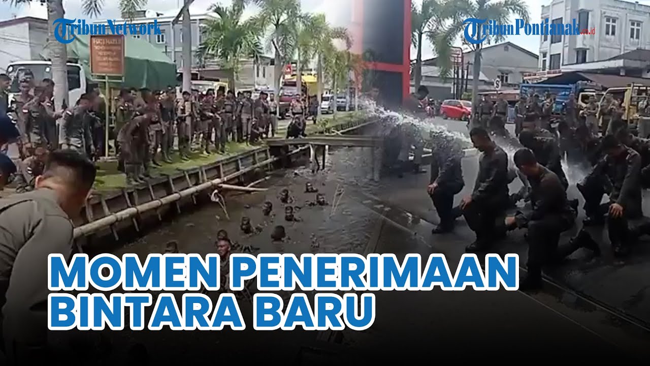 🔴 Inilah Momen Penerimaan Bintara Baru di Brimob Polda Kalimantan Barat ...