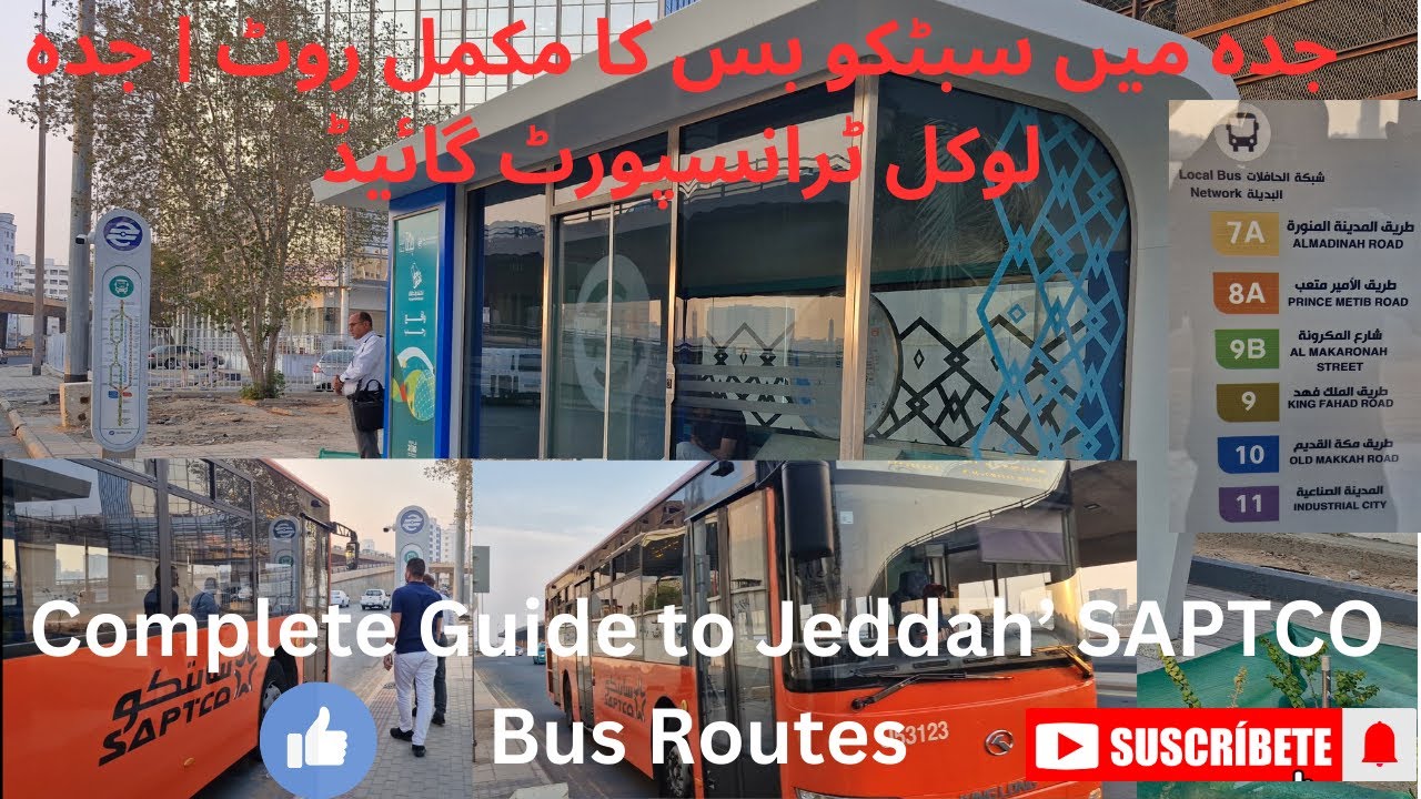 SAPTCO Bus Jeddah ka Route | Jeddah SAPTCO Bus Routes | Local Transport ...