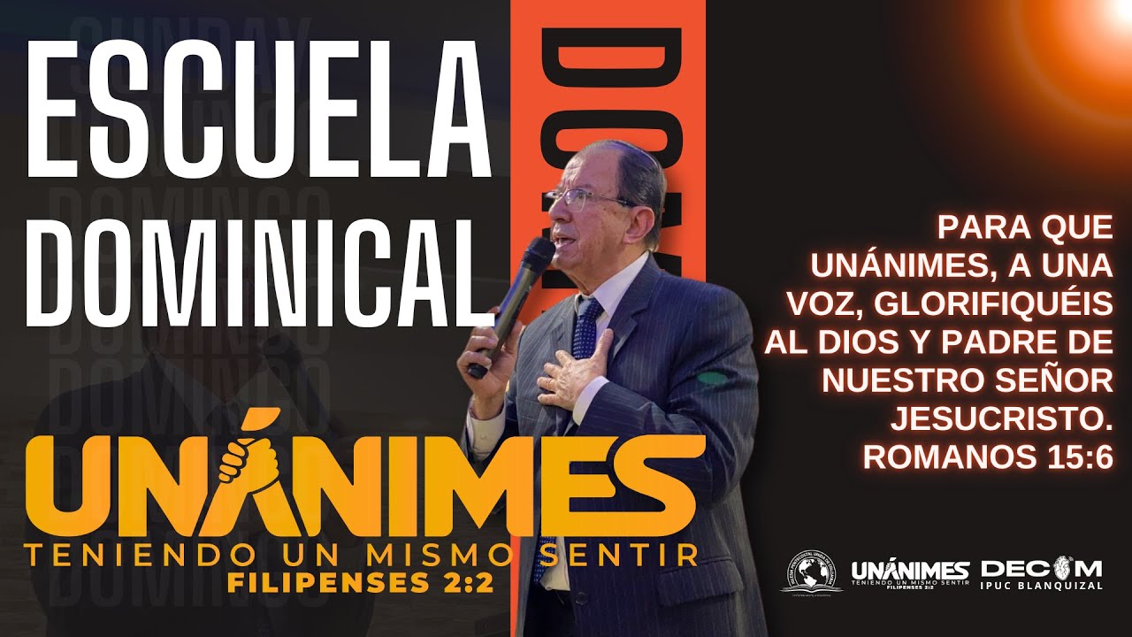 LA GLORIA ES DE JESÚS | Escuela Dominical 📖 12/01/2025 🗓️ IPUC ...