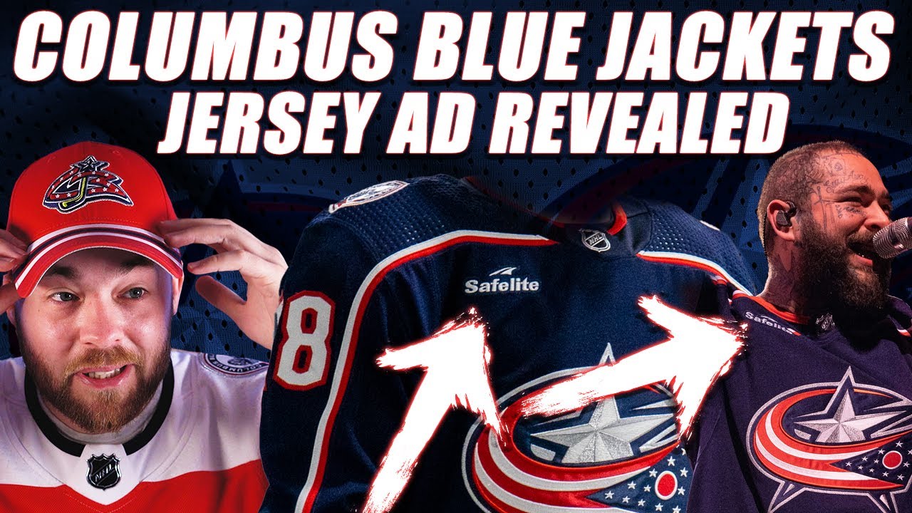 Columbus Blue Jackets Jersey Ad Revealed - YouTube