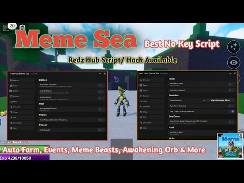 MEME SEA Script (Redz Hub) AUTO FARM | AUTO RAID | MEME BEAST | AUTO ...