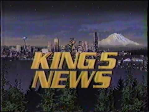 King 5 NEWS - Seattle - 11 o'clock - Intro (1989) - YouTube