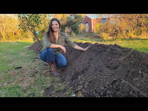 How To Make Mounded Garden Beds