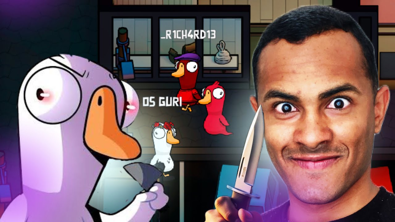 TEM UM IMPOSTOR NO NOSSO MEIO - GOOSE GOOSE DUCK - YouTube