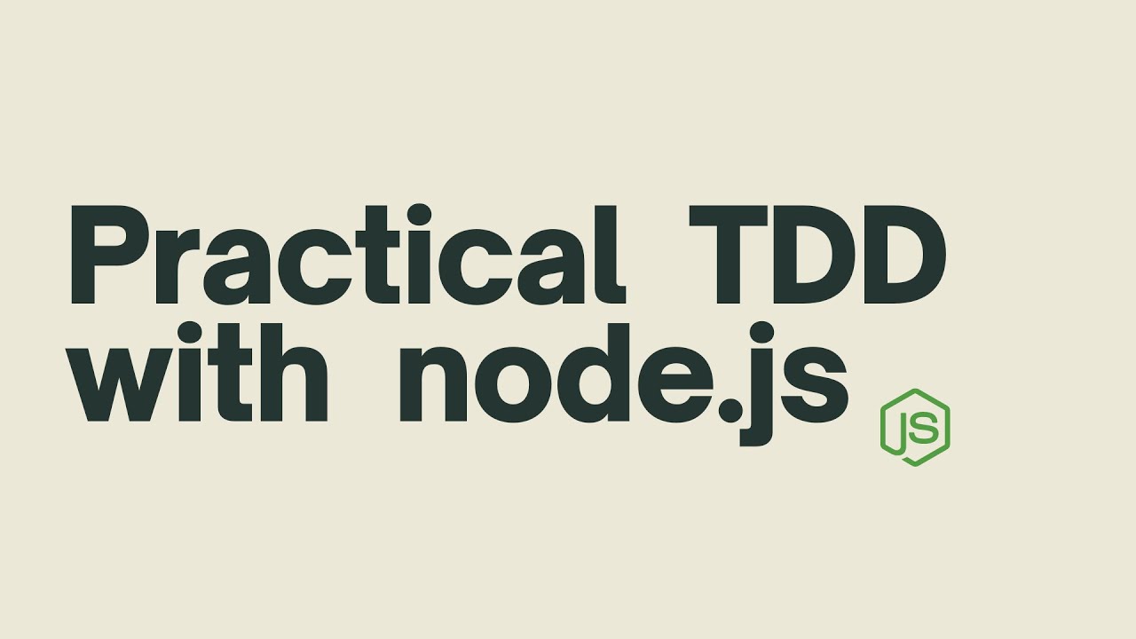 🧪 Practical Test Driven Development (aka TDD) with 🚀 Node.js - Adder ...