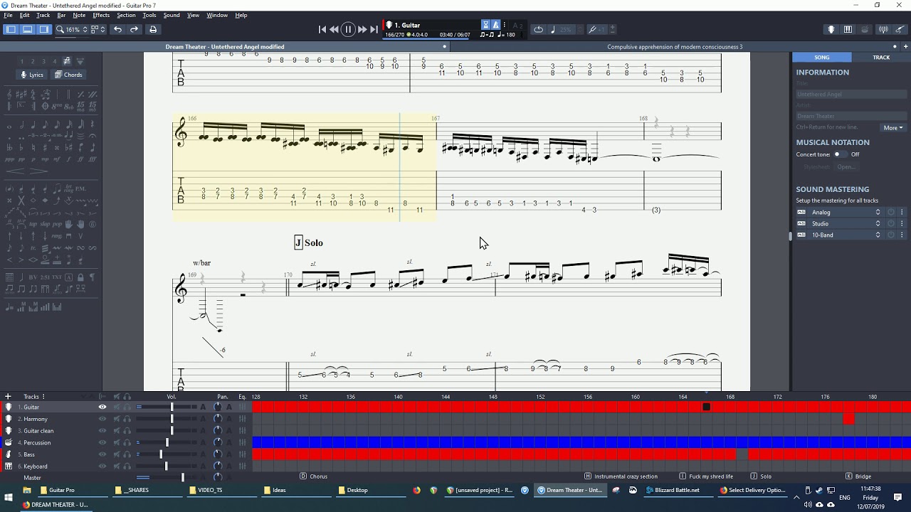 Changing finger positioning when learning a song - Guitar Pro Tutorial ...
